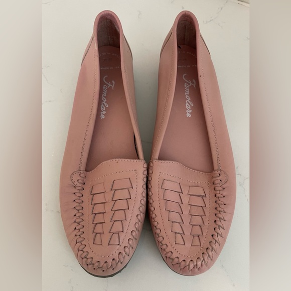Famolare | Shoes | Vintage Mauve Famolares Leather Flats | Poshmark